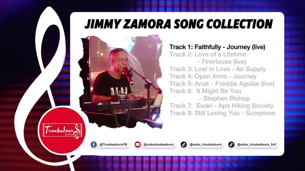 Jimmy zamora Song collection #cebutroubadours #ngkhai #ngenius - YouTube