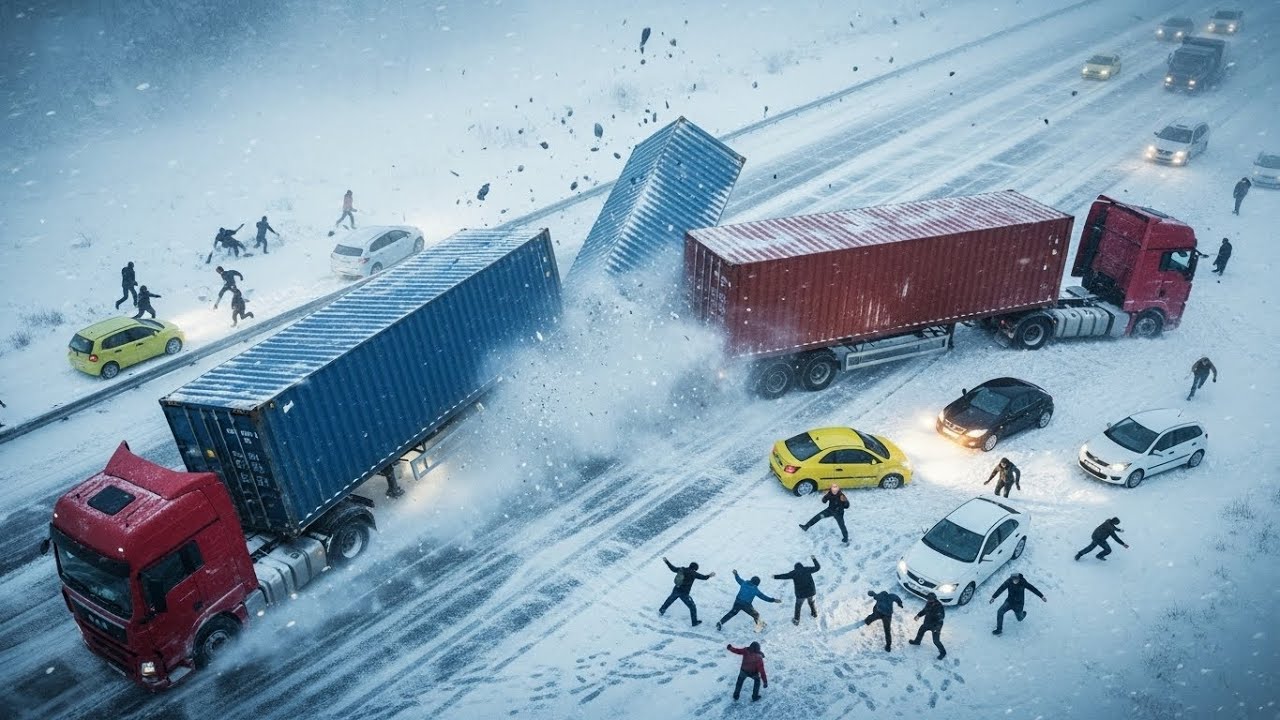 Icy Road Madness Caught on Camera - INSANE Winter Driving - YouTube