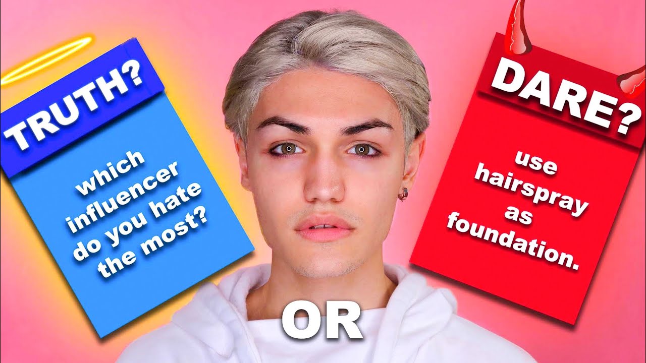 MAKEUP TRUTH OR DARE!…yikes | Indigotohell - YouTube