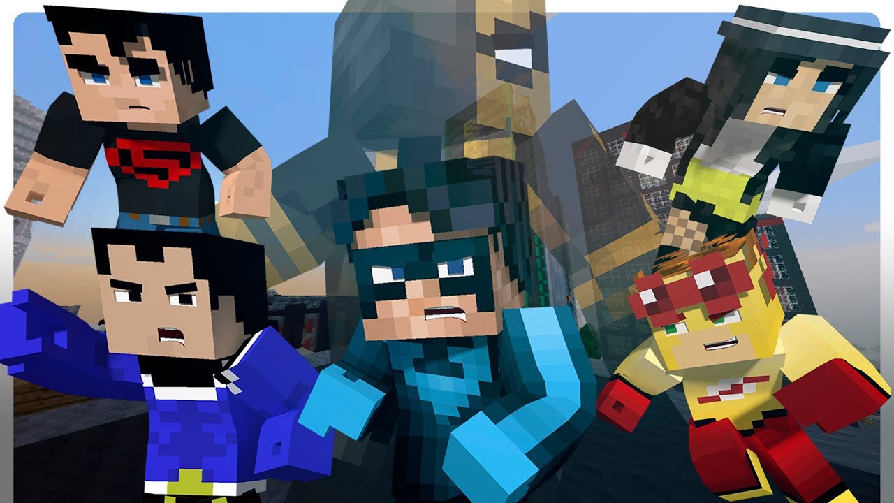 Minecraft Young Justice! Final Battle! Part 3 Minecraft Machinima ...