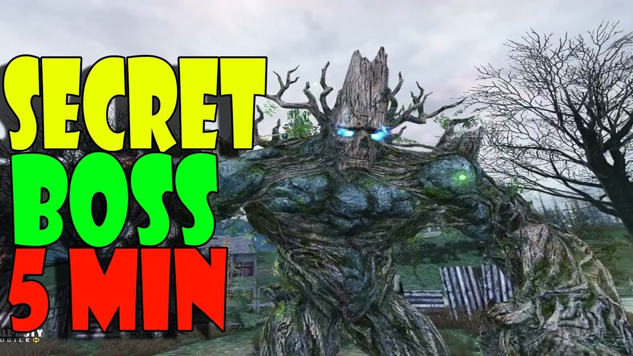 COD MOBILE ZOMBIES "SECRET EASTER EGG BOSS" "HOW TO UNLOCK AND BEAT THE ...