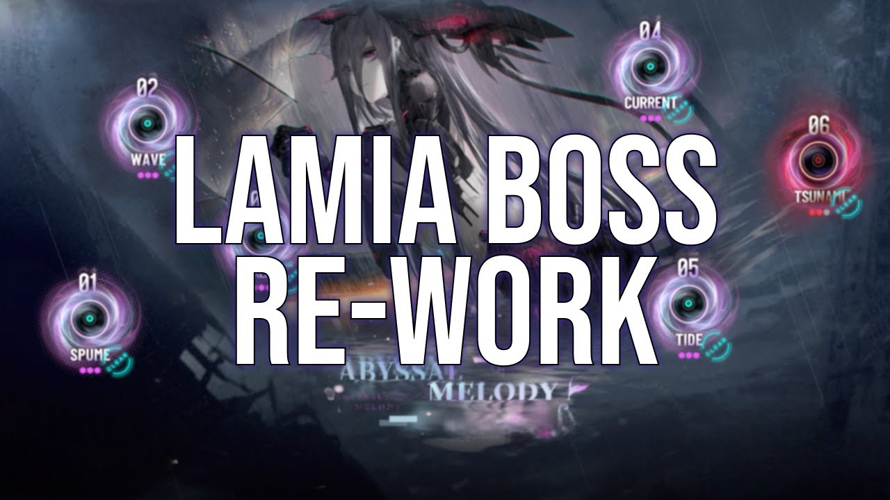 Lamia Re-work Boss Fight All Nodes: Abyssal Melody【PGR】 - YouTube