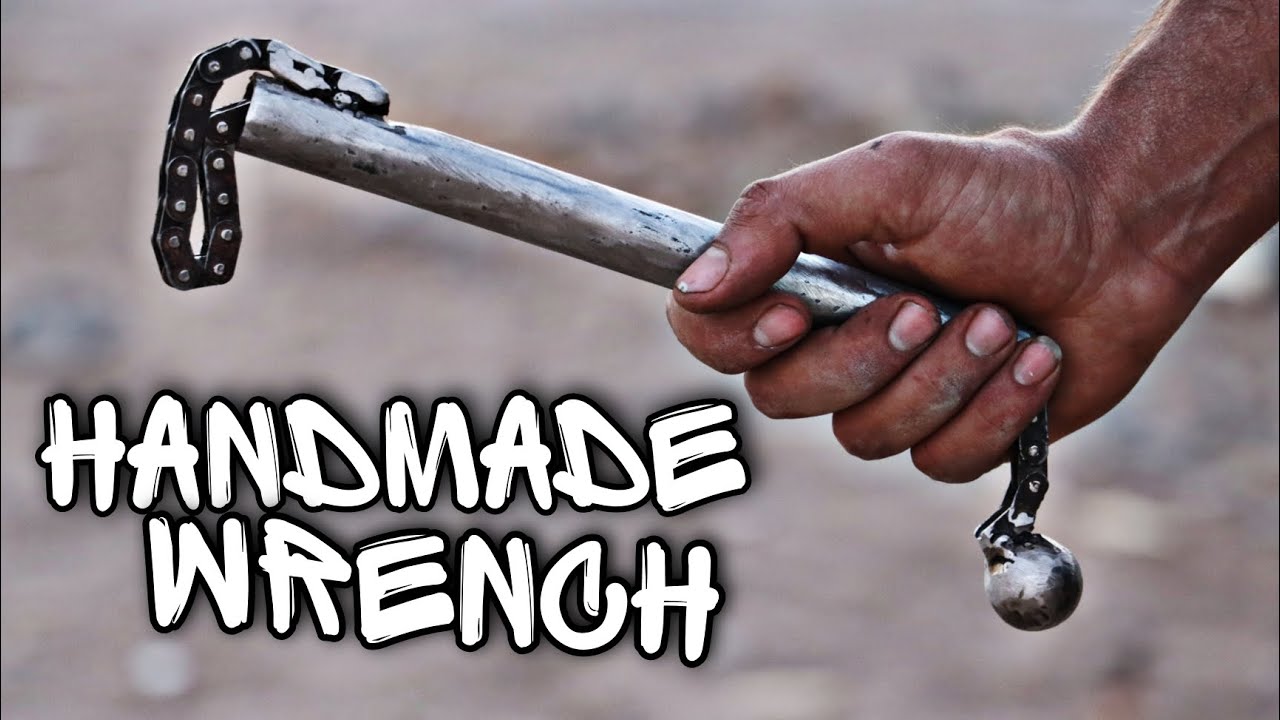 Make a wrench with simple tools/#education #made - YouTube