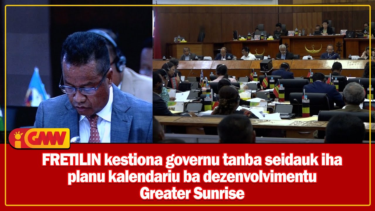 FRETILIN kestiona governu tanba seidauk iha planu kalendariu ba ...