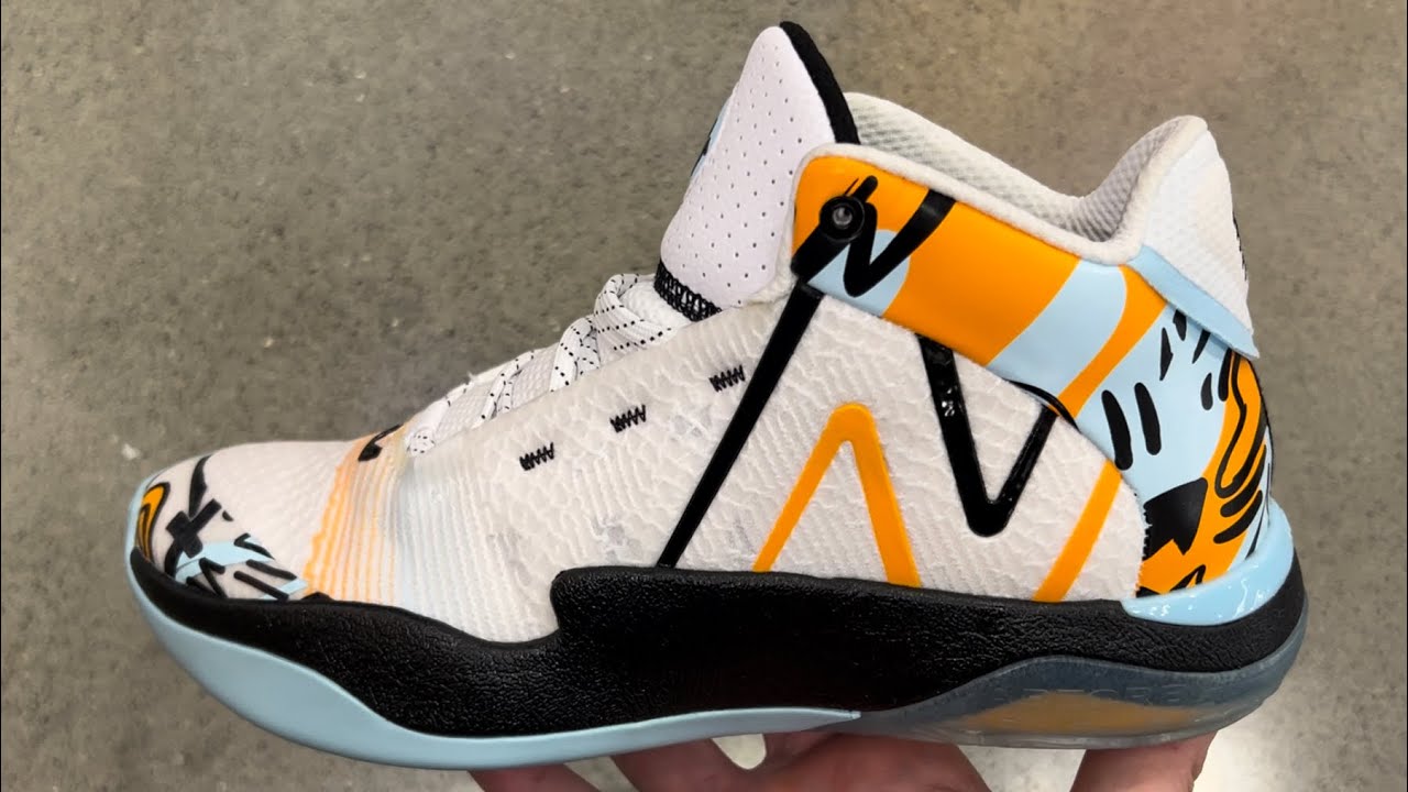 New Balance Two WXY V2 White Beach Blue Basketball Shoes - YouTube