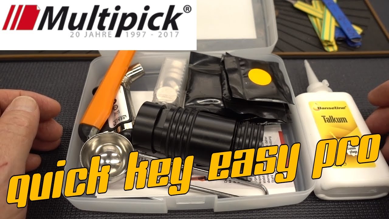 (1324) Review: Multipick Quick Key Easy Pro (Field Duplicator) - YouTube