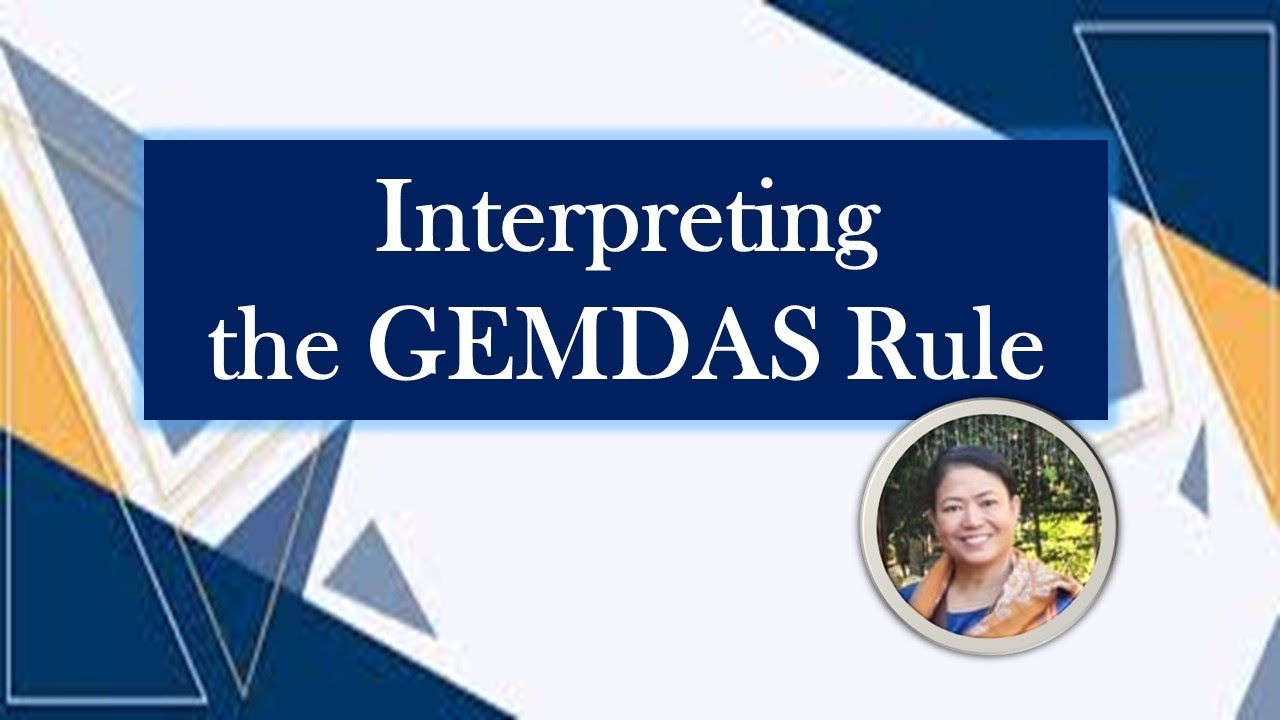 Interpreting the GEMDAS Rule - YouTube