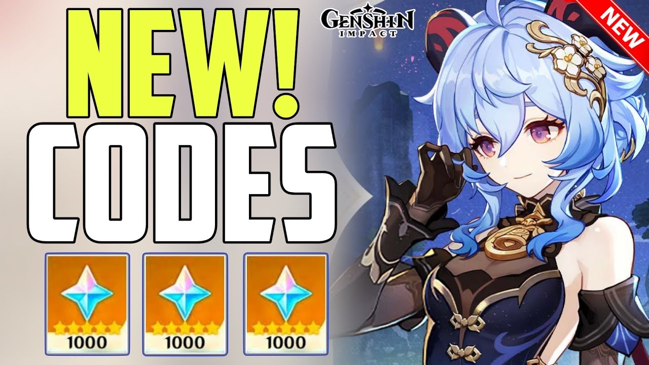 ⚠️NEW!! Codes⚠️GENSHIN IMPACT REDEEM CODES 2024 - GENSHIN IMPACT CODES ...
