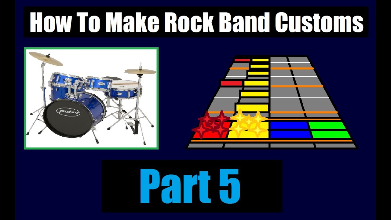 How To Make Rock Band Customs (LEGO Rock Band, Rock Band 2) Part 5 ...
