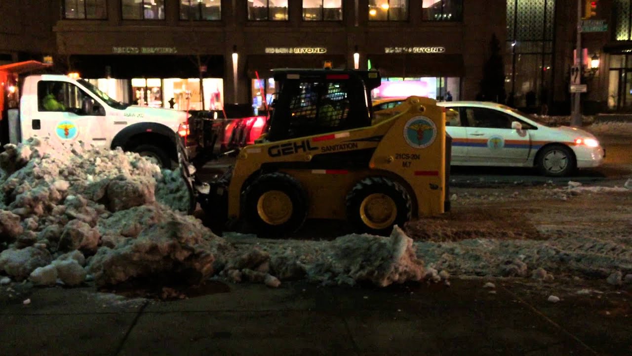 DSNY, NEW YORK CITY DEPARTMENT OF SANITATION, USING DIFFERENT EQUIPMENT ...