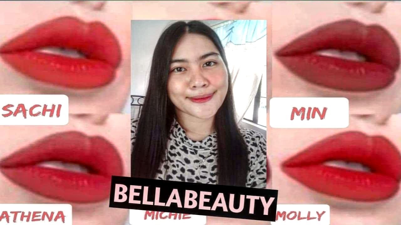 BELLA BEAUTY PRODUCTS!!(LIP TINT REVIEW) - YouTube