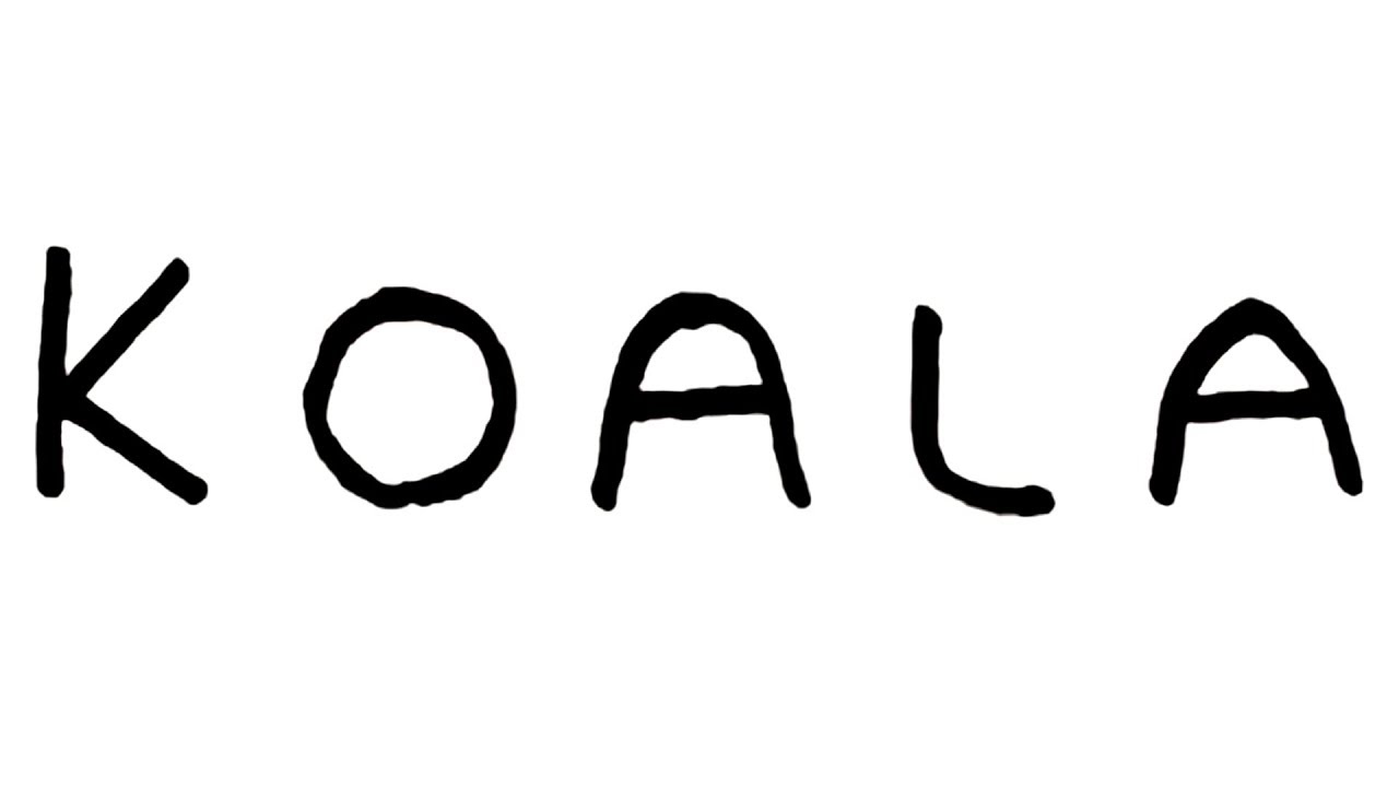 How to turn words "KOALA" into a cartoon! Fun with Alphabets, Words ...