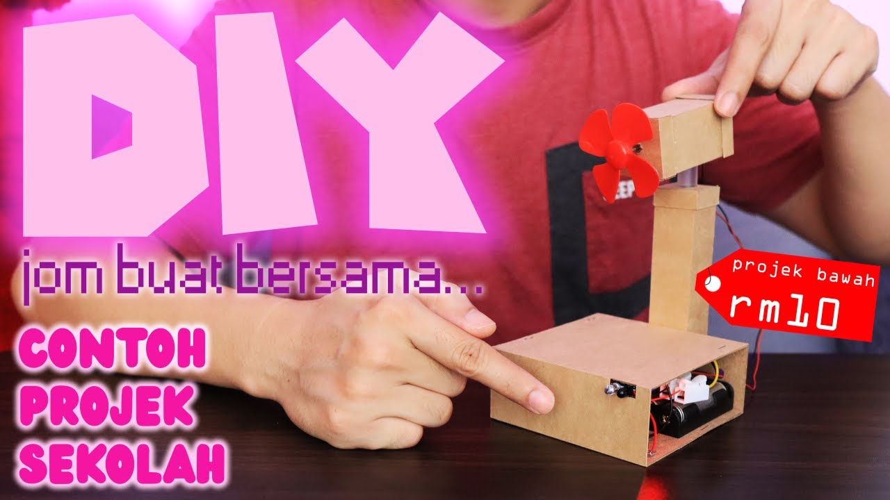 RBT STEM | Kipas Meja Automatik Bersensor Inframerah | Contoh Projek ...