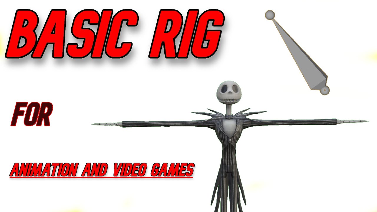Rig Basic For Animation and Games (Blender) - YouTube