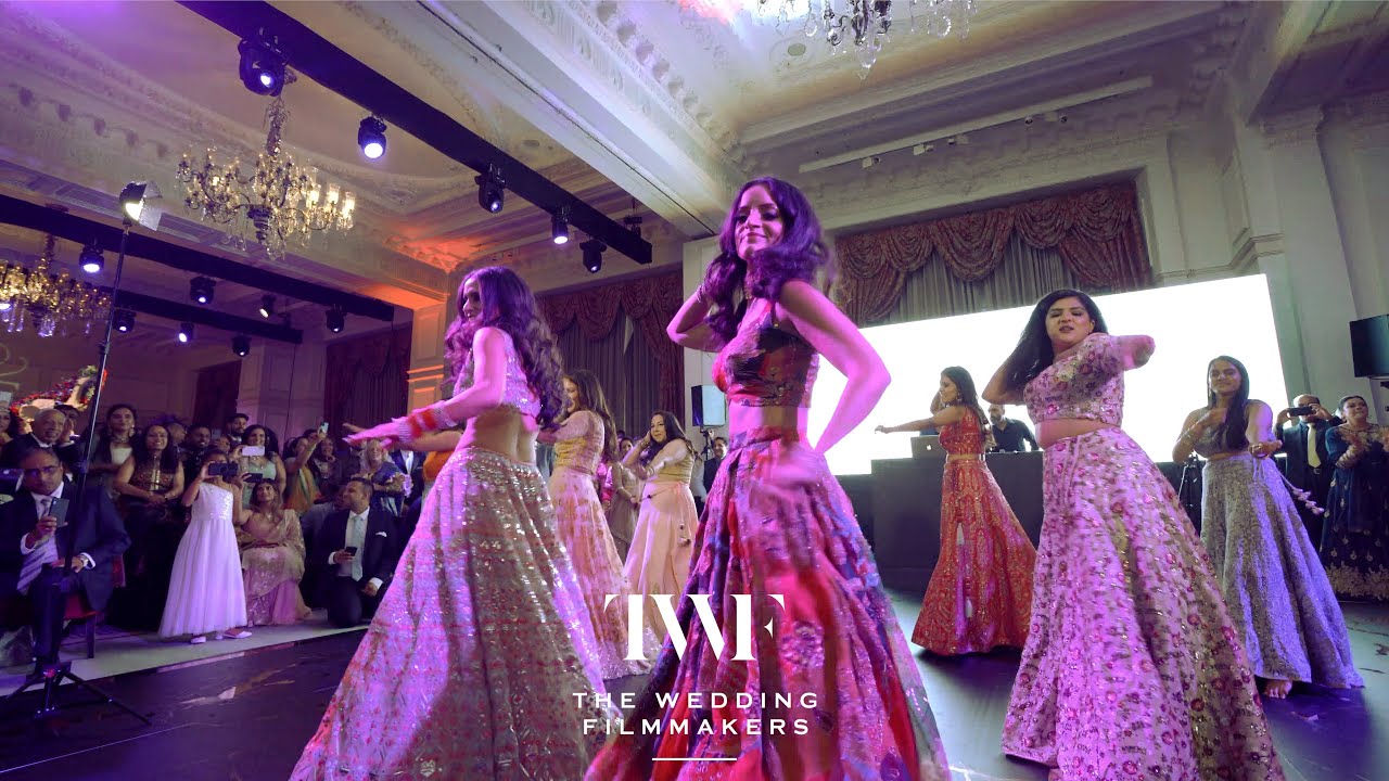 AMAZING Indian Wedding Dance Performance | Bride Squad Performs at ...