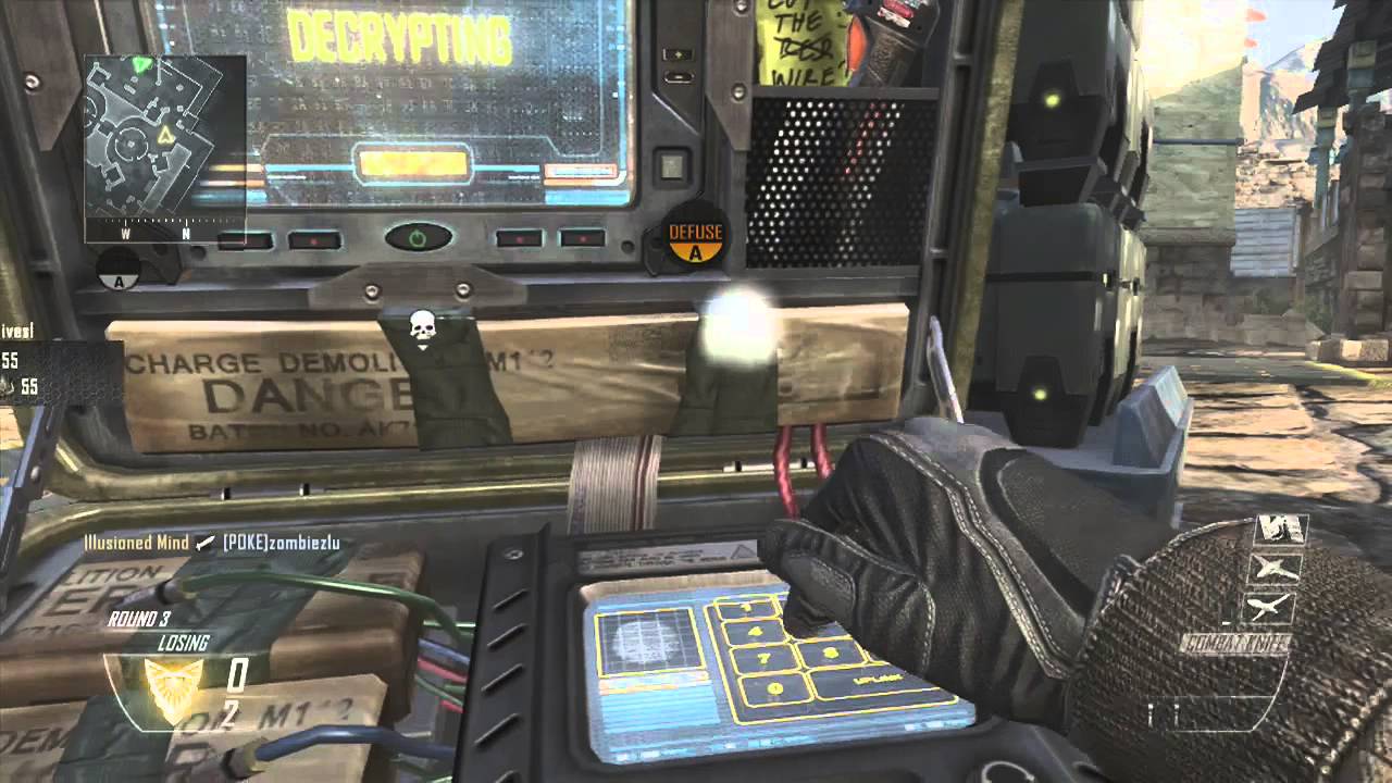 BO2 Ninja Defuse Spots #30 - Dig - YouTube