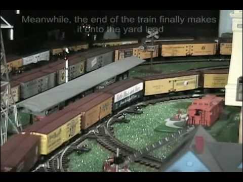 Reverse Loop Operation on My O-Gauge Model Railroad Layout - YouTube