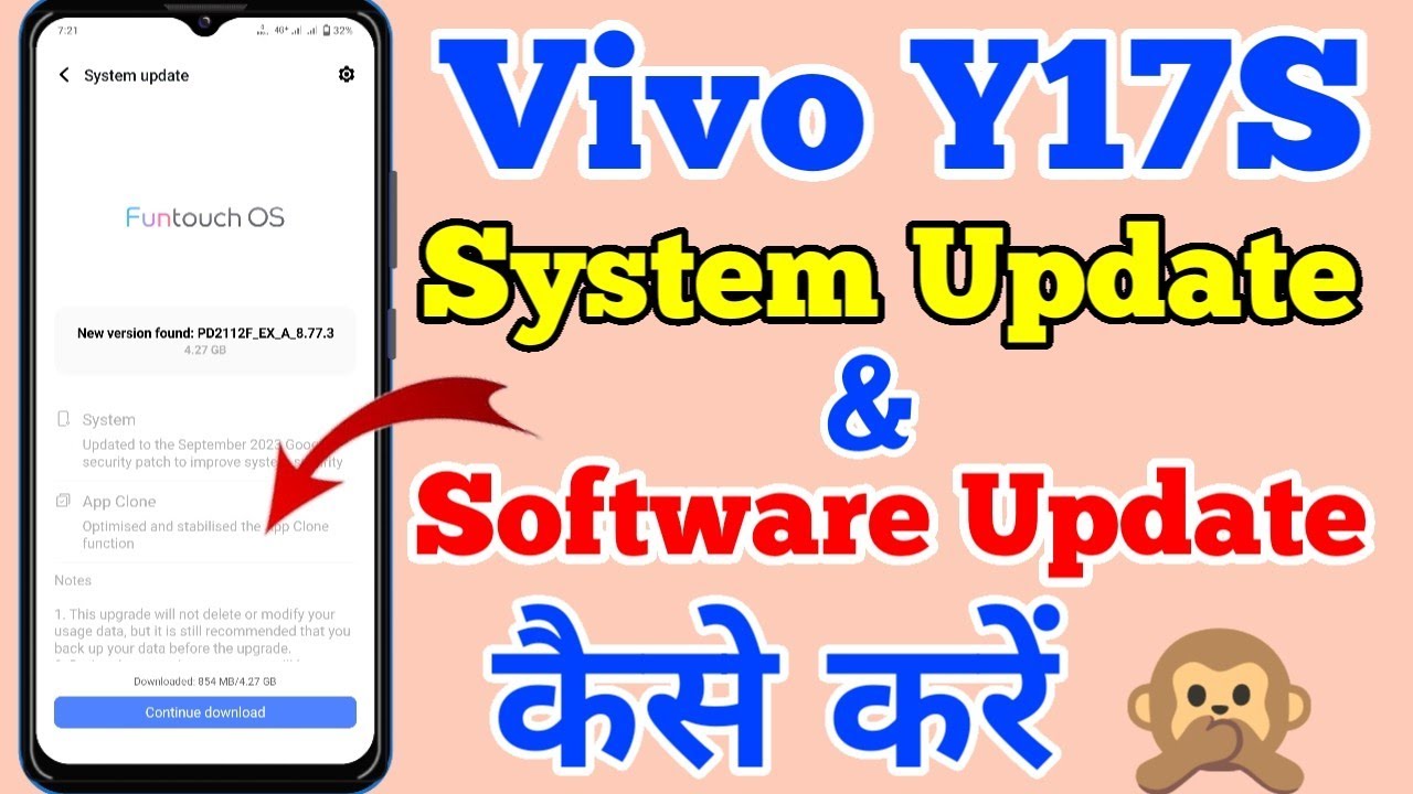 Vivo Y17S System Update Kaise Kare // How To System & Software Update ...