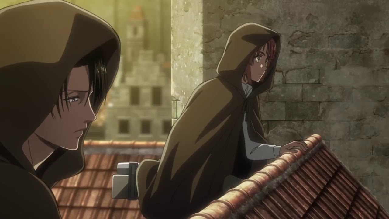 Attack on Titan Kenny vs. Levi chase scene - YouTube