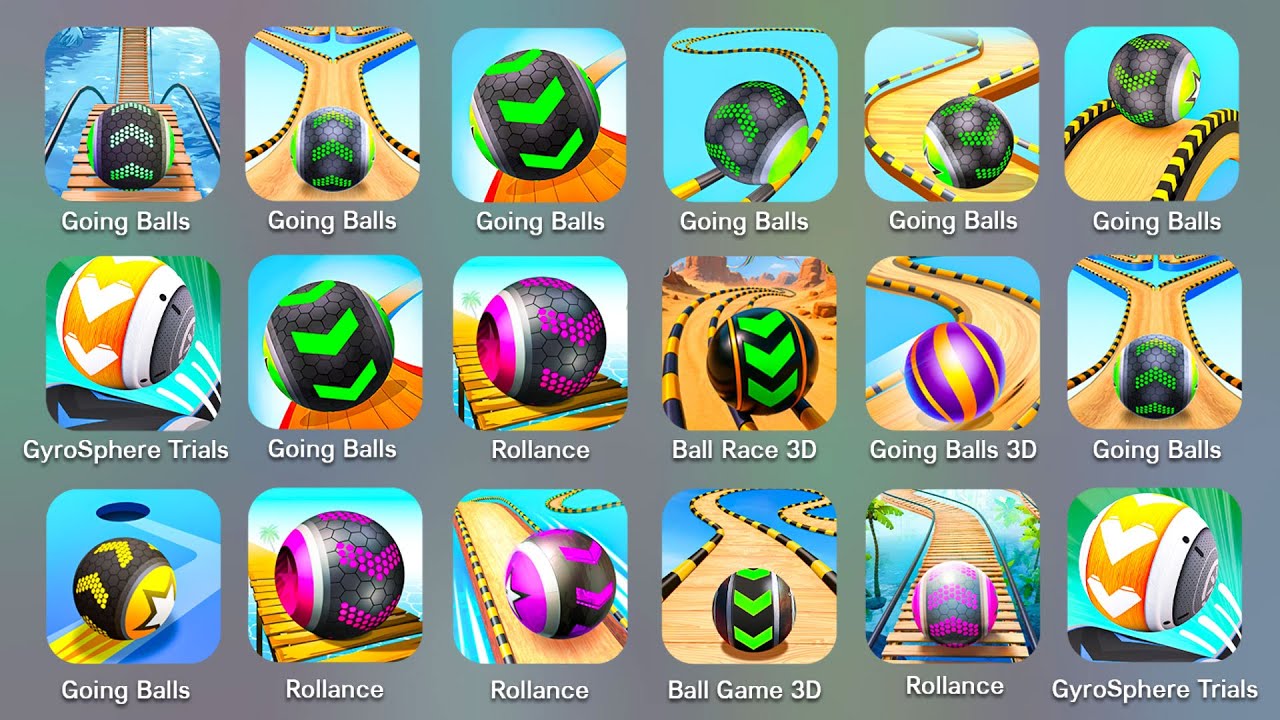 Going Balls,Rolling Sky,Ball Race 3D,Ball Run Sky,Space Rolling,Super ...