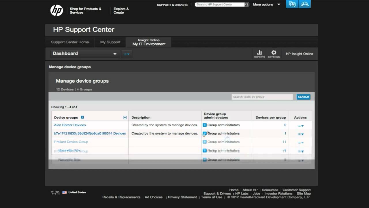 HP Insight Online - YouTube