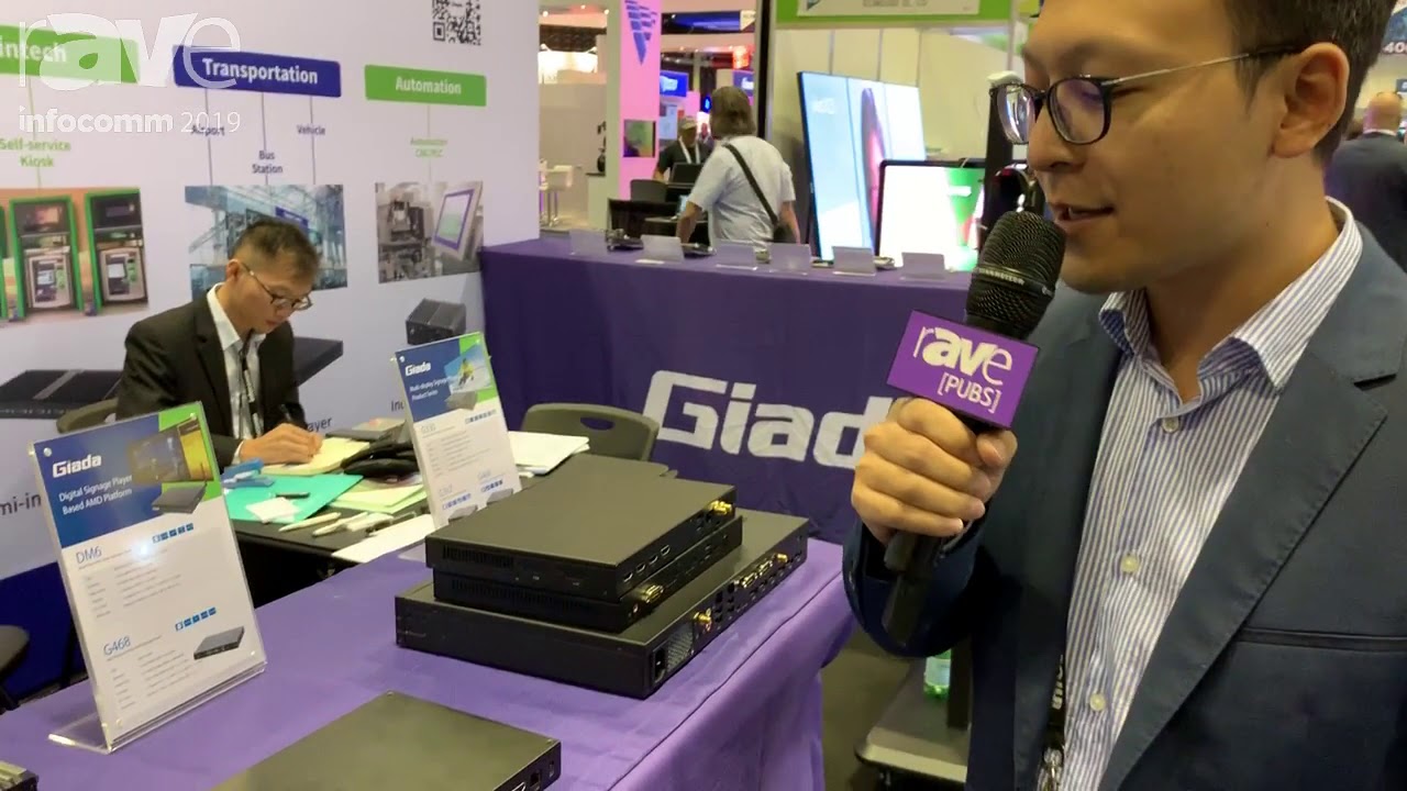 InfoComm 2019: Giada Technology Offers DM6 Digital Signage Player With ...