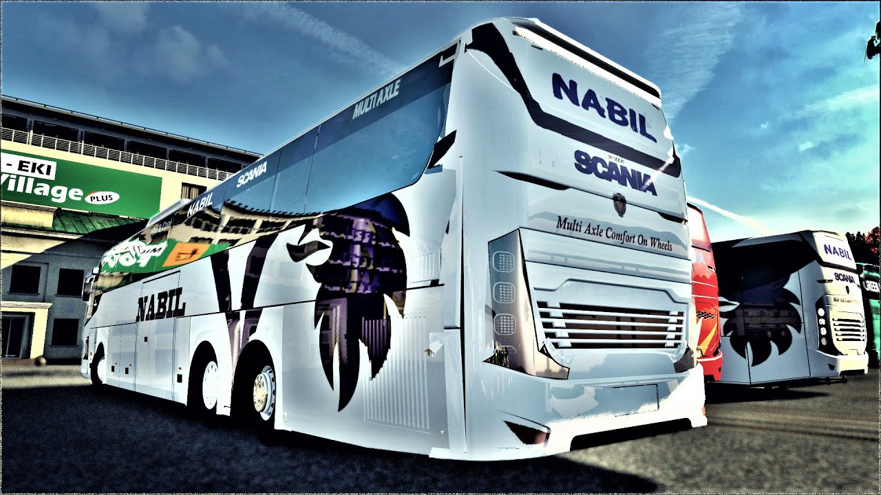 🔶🔷Nabil Scania K410 Realistic Driving | Interior View | Night Trip From Dhaka to Rangpur 🔷🔶 ...