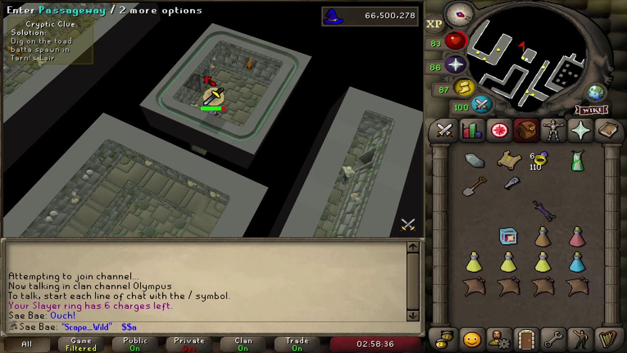Elite Clue Step - Tarn's Lair - YouTube