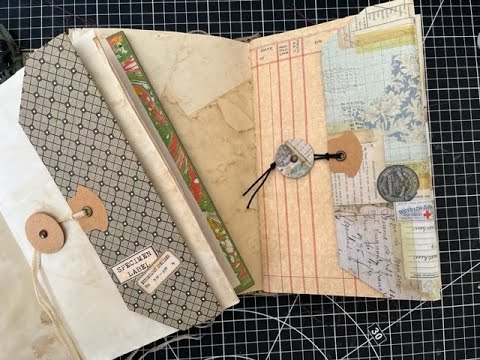 Building a Covered Envelope in a Finished Journal Signature - Easy ...