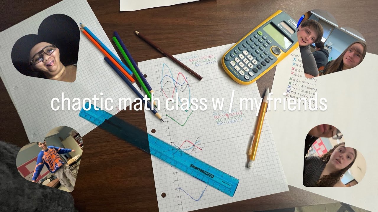 a chaotic math class *as a senior in high school* - YouTube