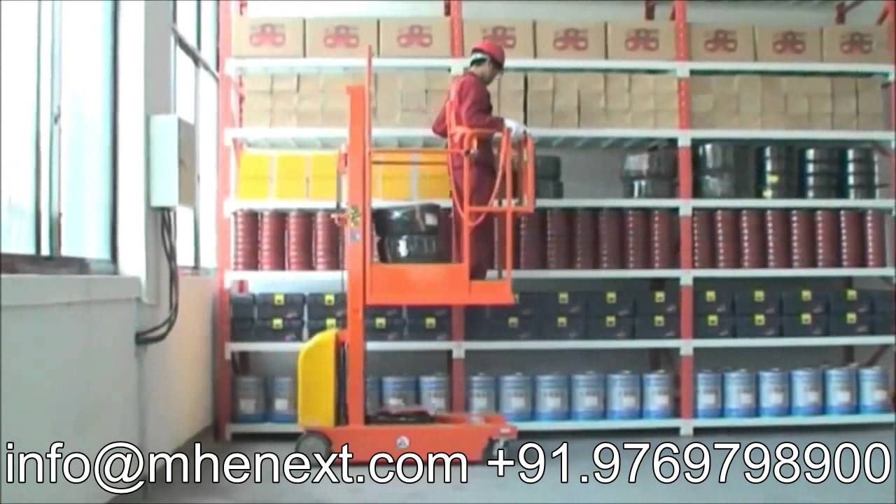 MHE NEXT Aerial Order Picker New - YouTube