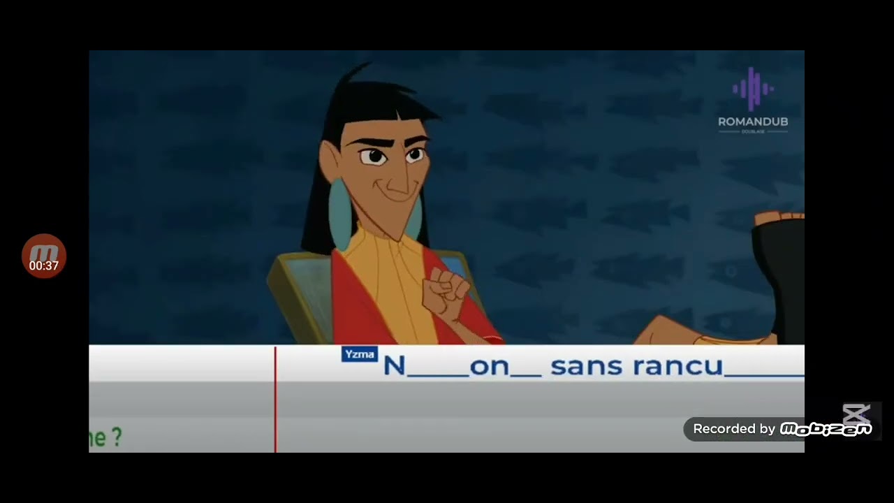 KUZCO scène du dîner : version originale vs moi qui double kronk - YouTube