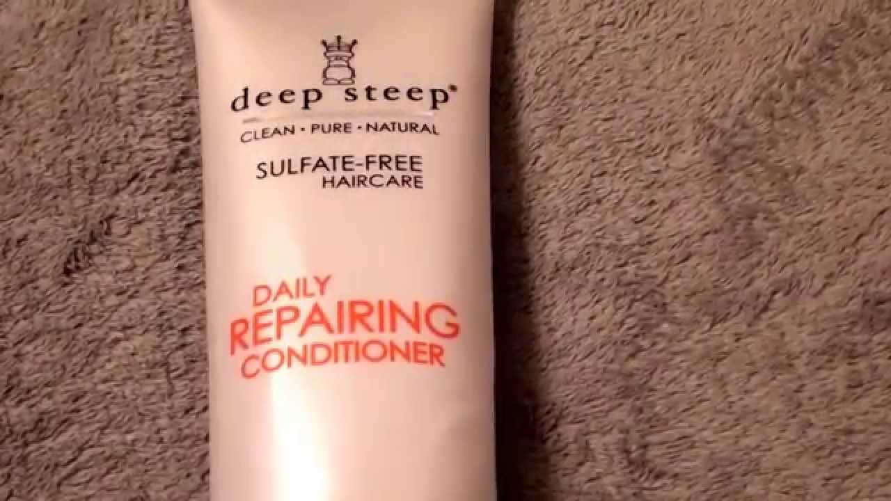 Deep Steep Daily Repairing Conditioner REVIEW - YouTube