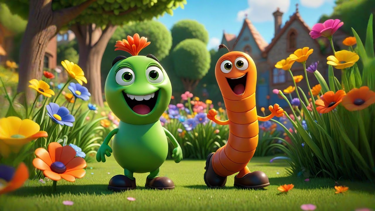 Four Wiggly Worms in a Rubber Boot | Fun Counting and Movement Song for ...