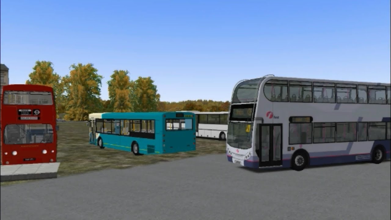 Omsi 2: Bus/coach & mini bus Rally in Cotterell - YouTube