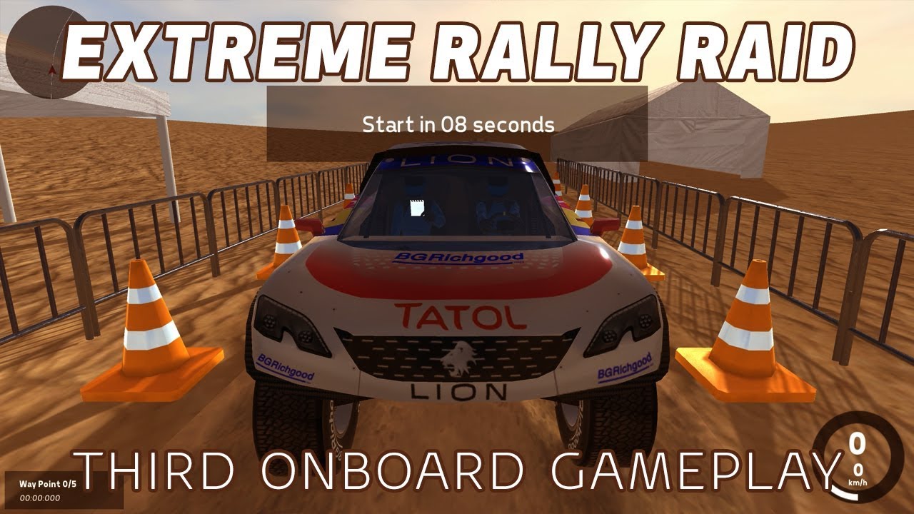 Extreme Rally Raid - Third onboard gameplay - YouTube