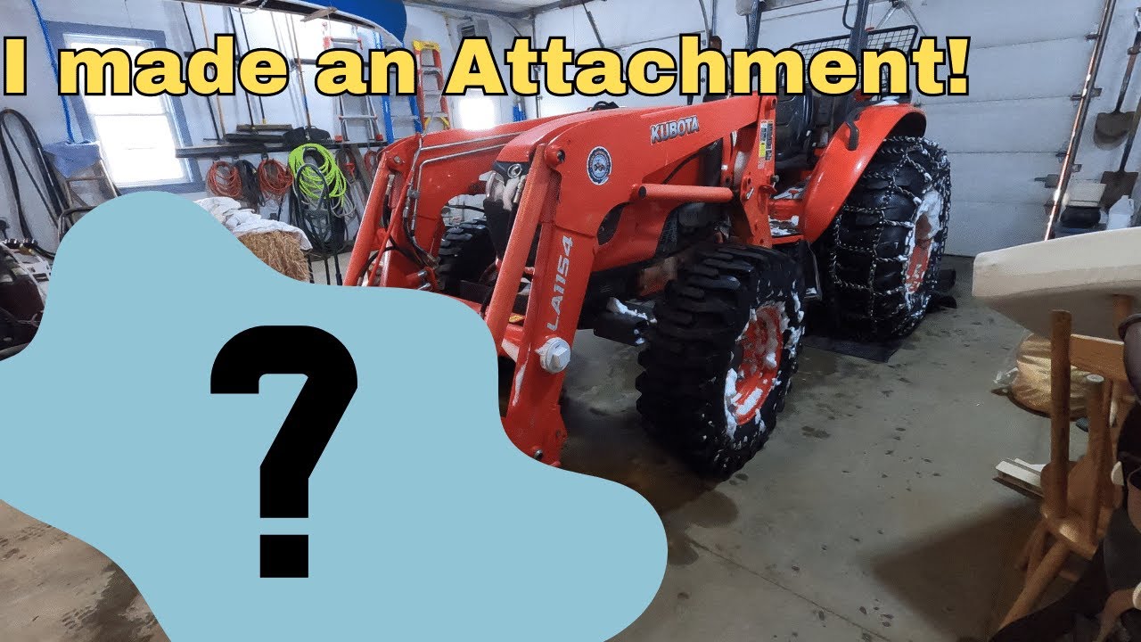 Making my tractor more logging-friendly. Part 1 of 2 - YouTube