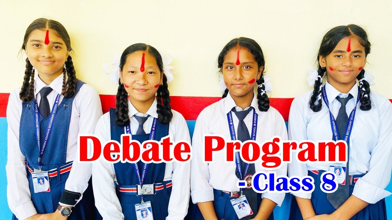 Debate Program || Village Life or City Life || - YouTube