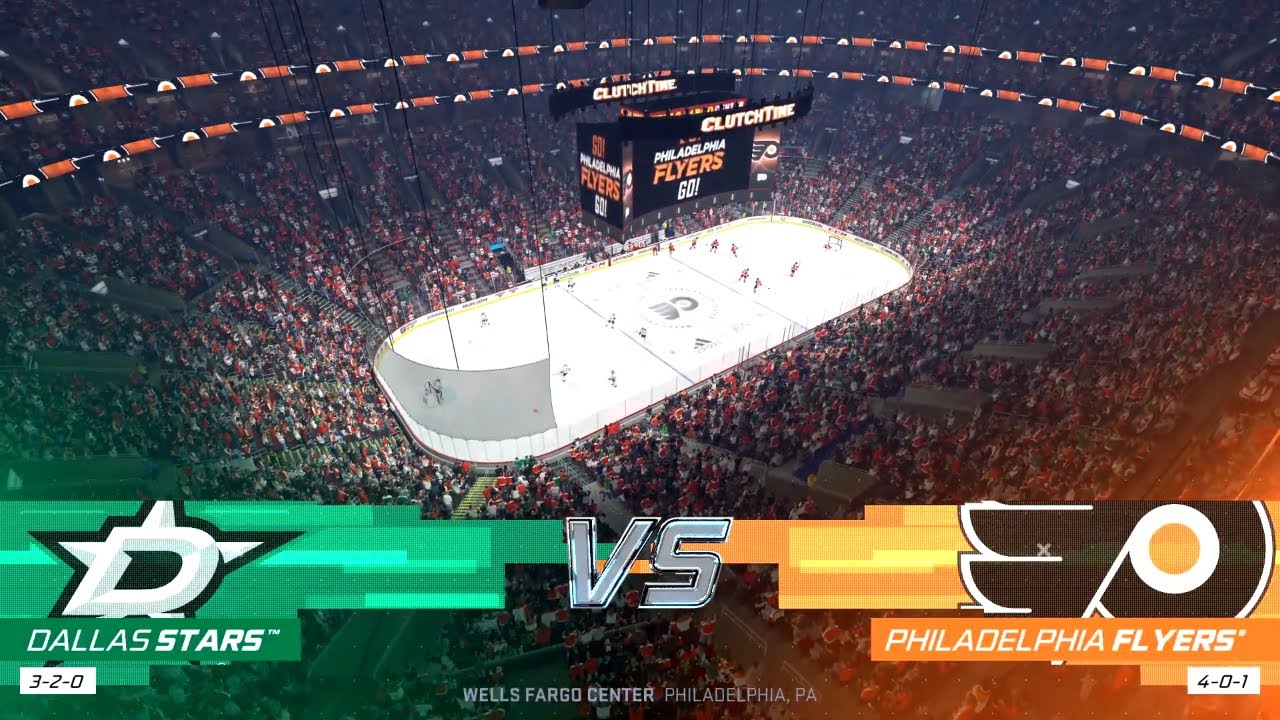 NHL 21 - PS5 UHD Dallas Stars vs Philadelphia Flyers (4K Gameplay ...