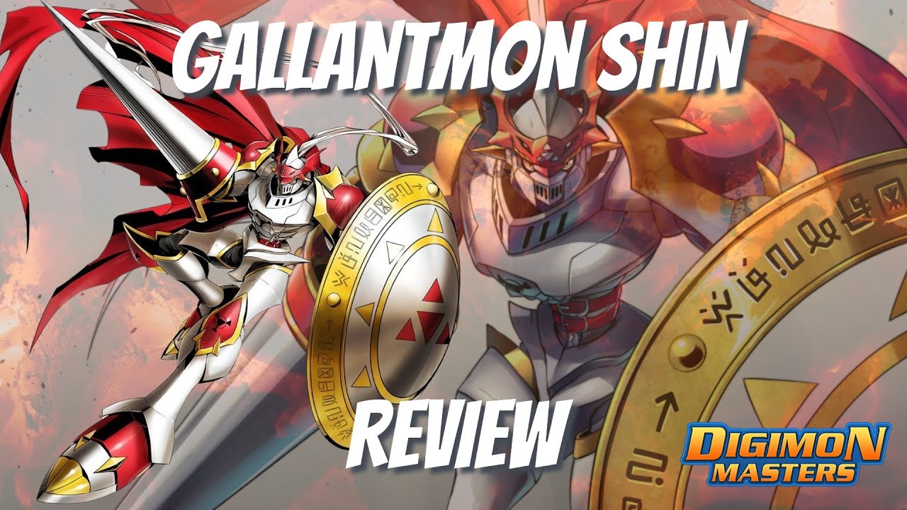 GALLANTMON SHIN REVIEW - NADMO - YouTube