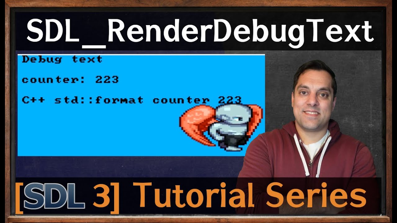 SDL3 Debug Text rendering [SDL3 Episode 22] - YouTube