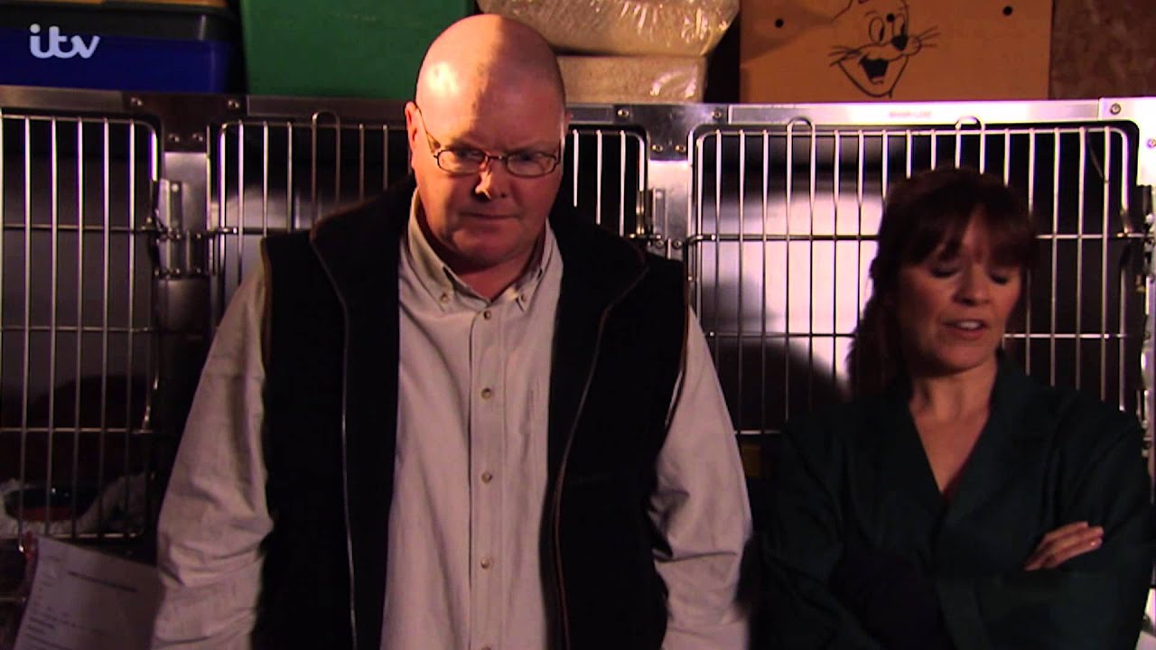 Vanessa Locks Rhona And Paddy In The Surgery - Emmerdale - YouTube