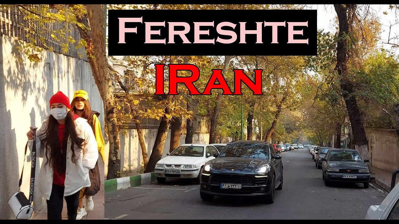 Fereshte street walking POV Tehran Iran 2021 4k پیاده روی در خیابان ...