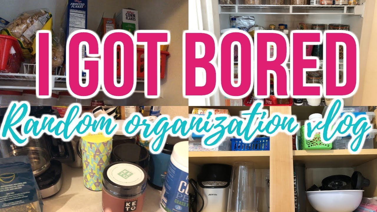 I GOT BORED! | Random Organization Vlog | Journey to Healthy - YouTube