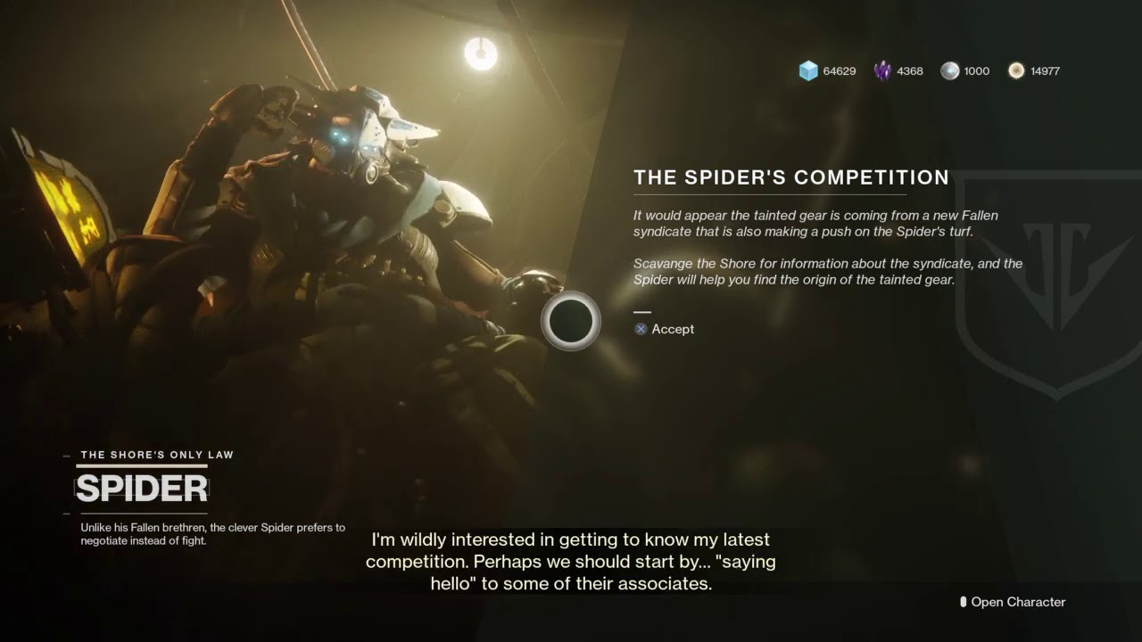 The Spider's Competition | Needle in the Tangled Shore | Season of the ...