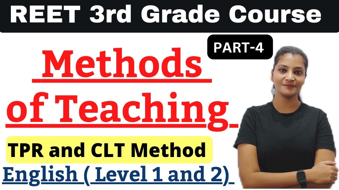 Methods of teaching English || Reet 3rd Grade English CLT method # ...