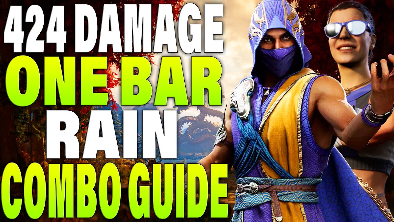 *NEW* MK1 Rain Combos - MORTAL KOMBAT 1 Rain Combo Guide - YouTube