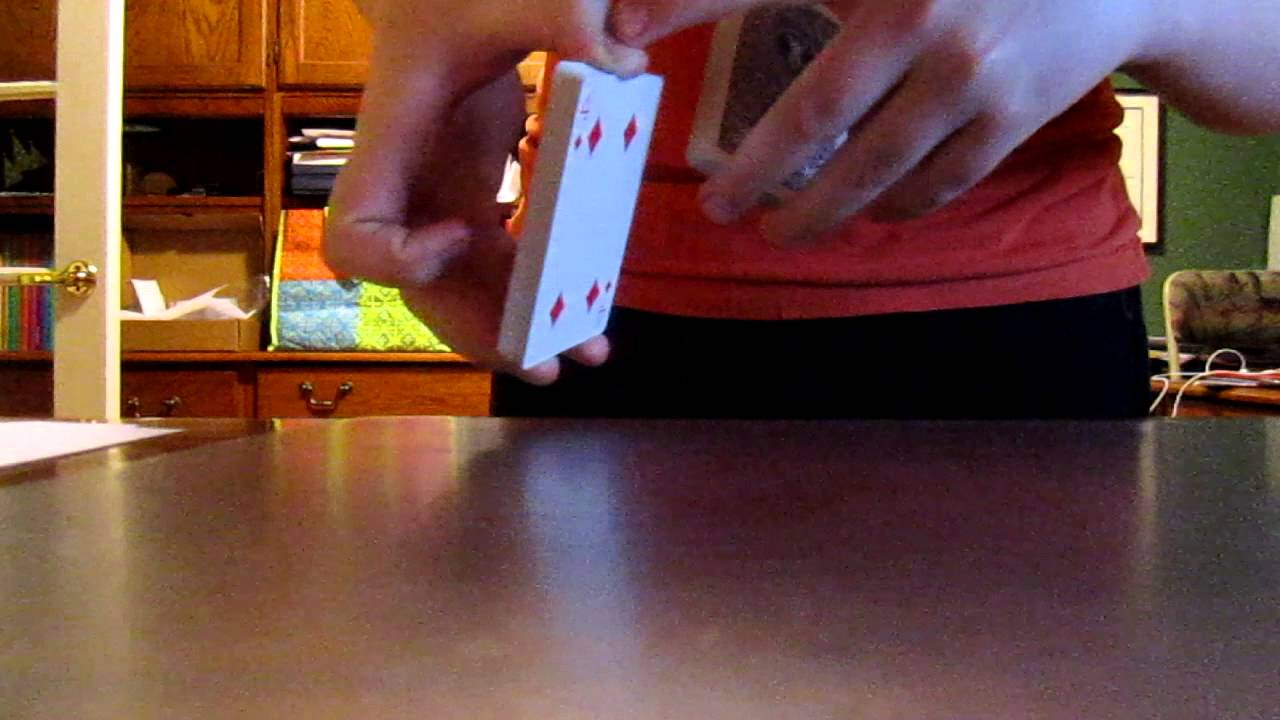 how to riffle shuffle - YouTube