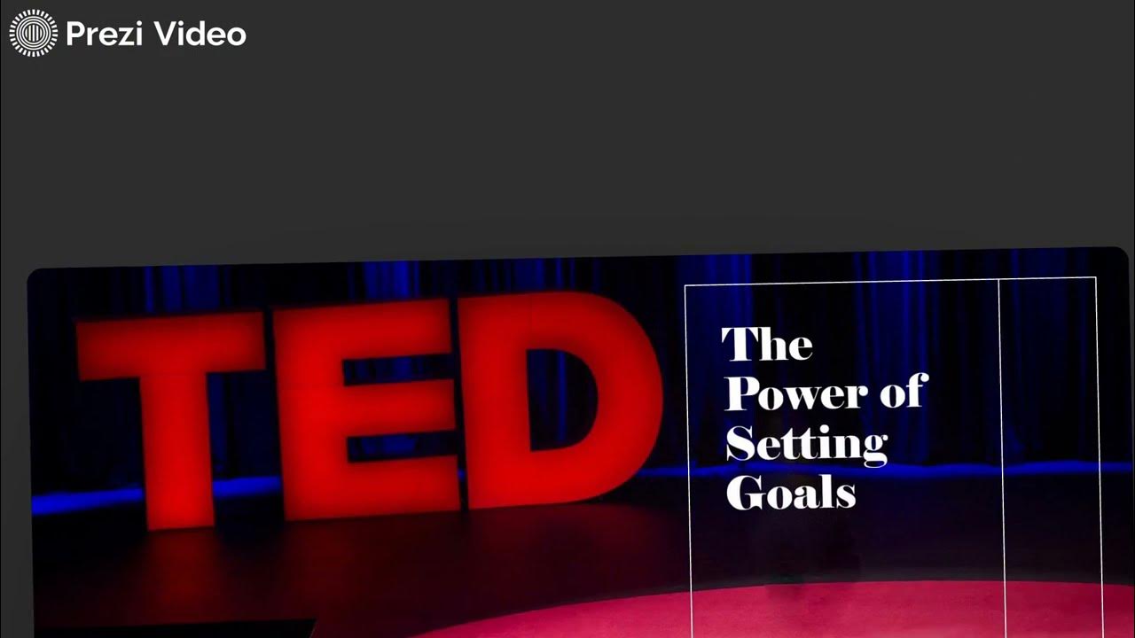 The Power of Setting Goals - TED Talk - YouTube