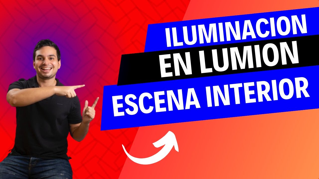 APRENDE a iluminar tus escenas internas en LUMION en 4 pásos - YouTube